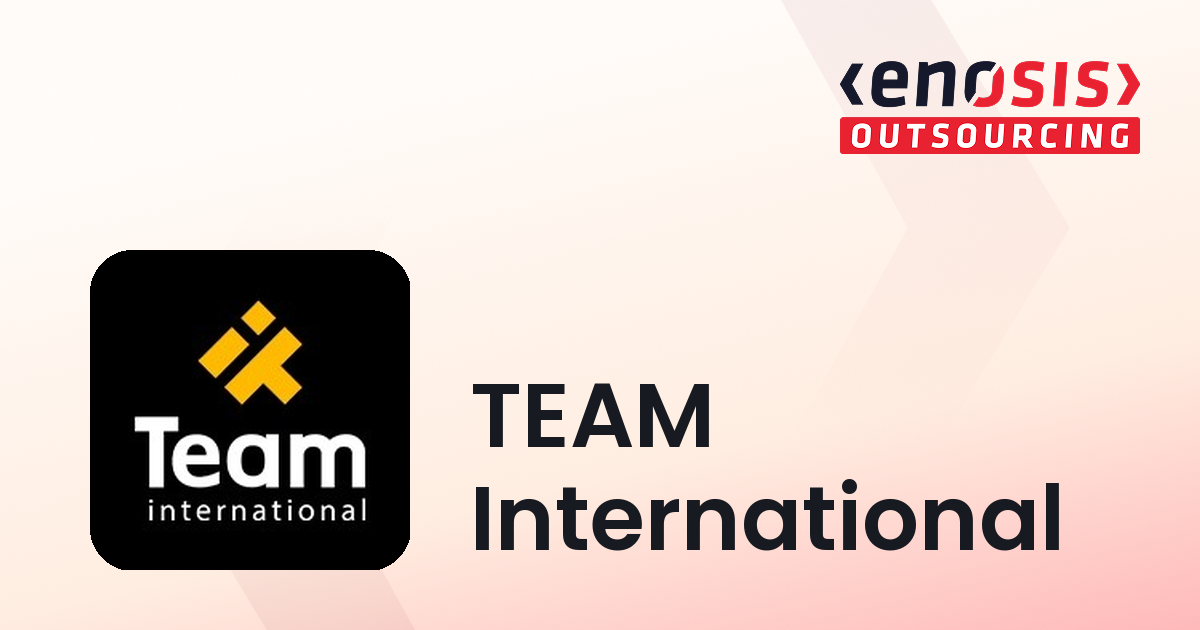 TEAM International | Top AI and Machine Learning Company | Enosis ...